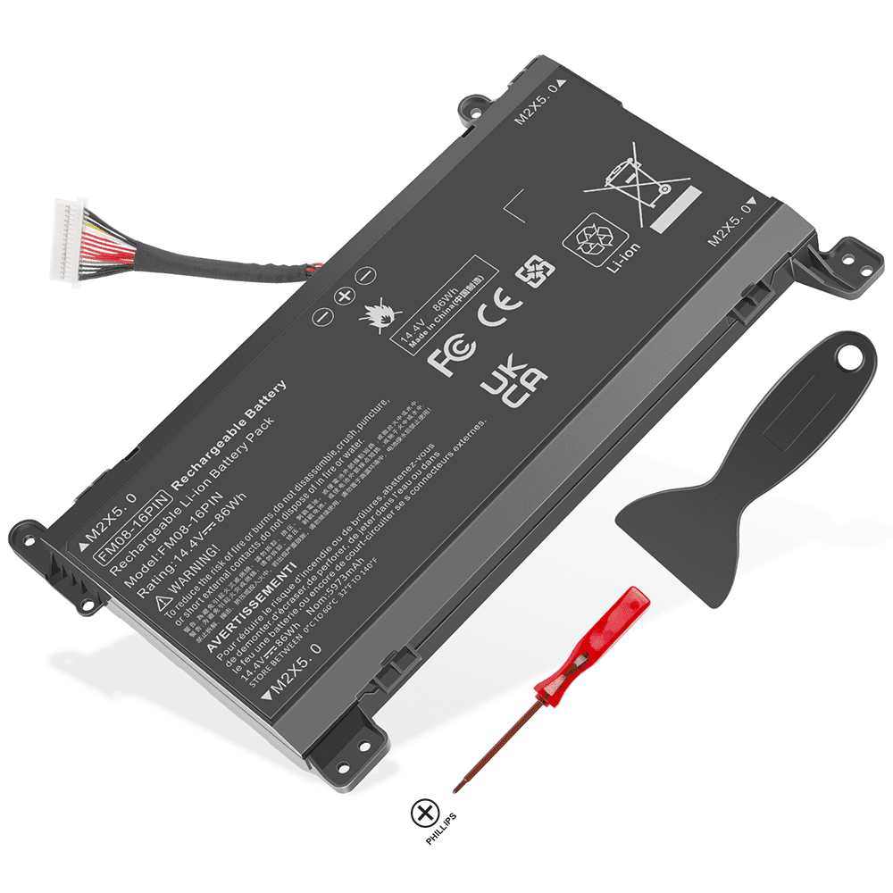 New FM08 16Pin 922752-421 HSTNN-LB8A Battery For HP Omen 17 2017 Series ...