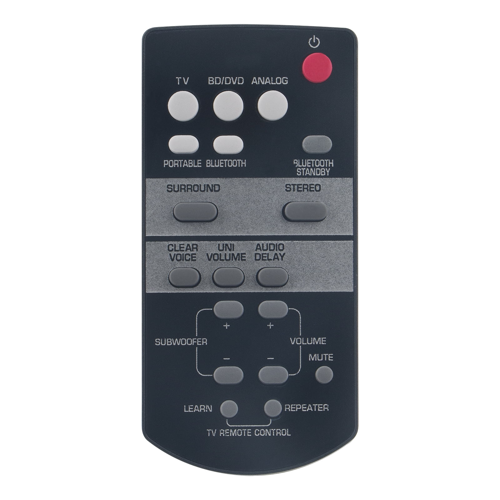 New FSR64 ZG80730 Remote Control for Yamaha Sound Bar YAS-152 ATS-1520 ...