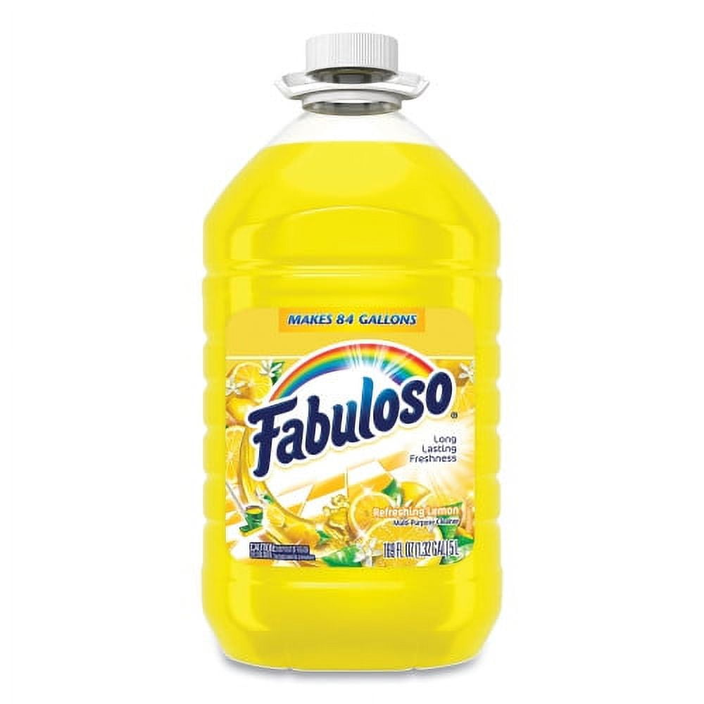 Fabuloso Multi-Purpose Household Cleaner, Lemon Scent, 169oz Easy-Pour ...