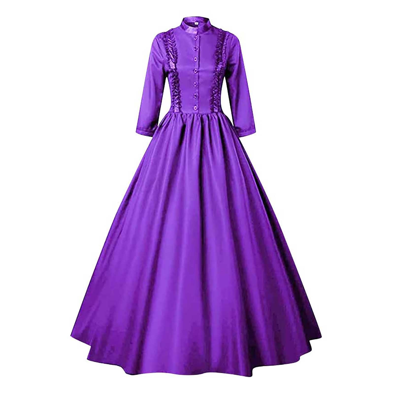 New for Fall! HIMIWAY Gothic Lolita Dress for Women Victorian Elegant ...