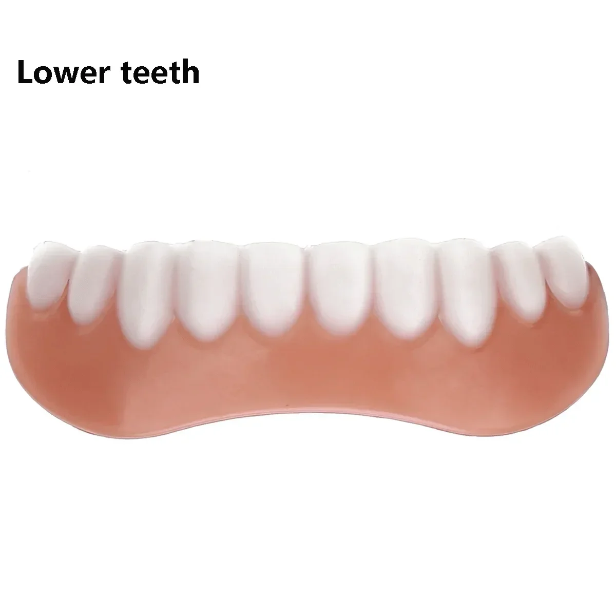 New False Teeth Silicone Upper & Lower Veneers Perfect Laugh Veneers ...