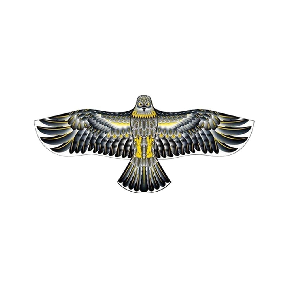 New Fashion 1.2m Both Eyes Flat Toys Flying Bird Kites Swallow Kite Fly ...