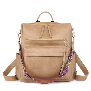 UTO Women's Fashion Backpack Purse Vegan Leather Multipurpose Design ...