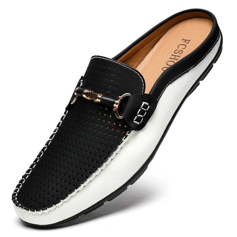 New Fashion Men's Shoes, Half-Enclosed Men's Shoes, Summer Sandals, Men ...