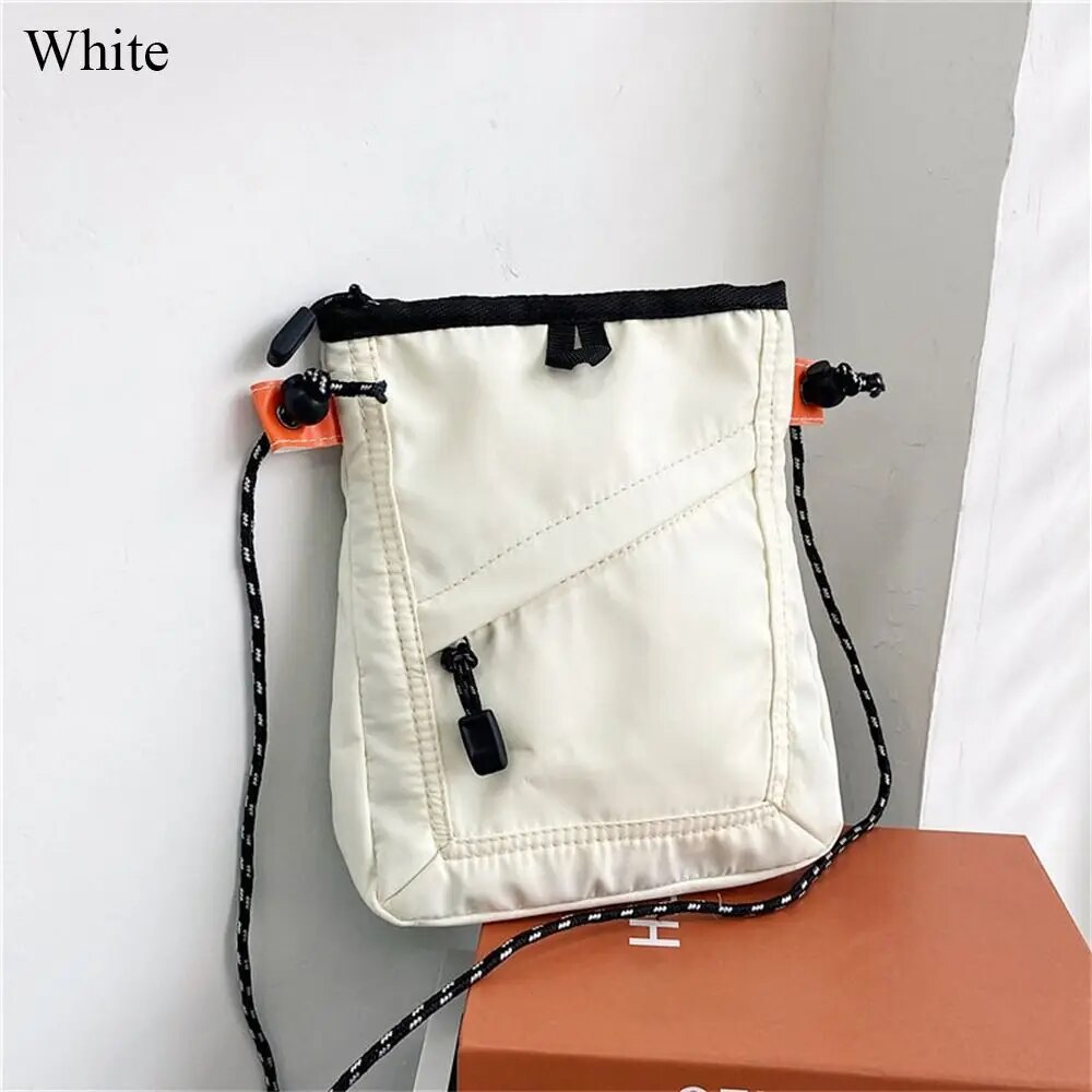New Fashion Mini Waterproof Travel Bag Small Square Shoulder Bag Men ...