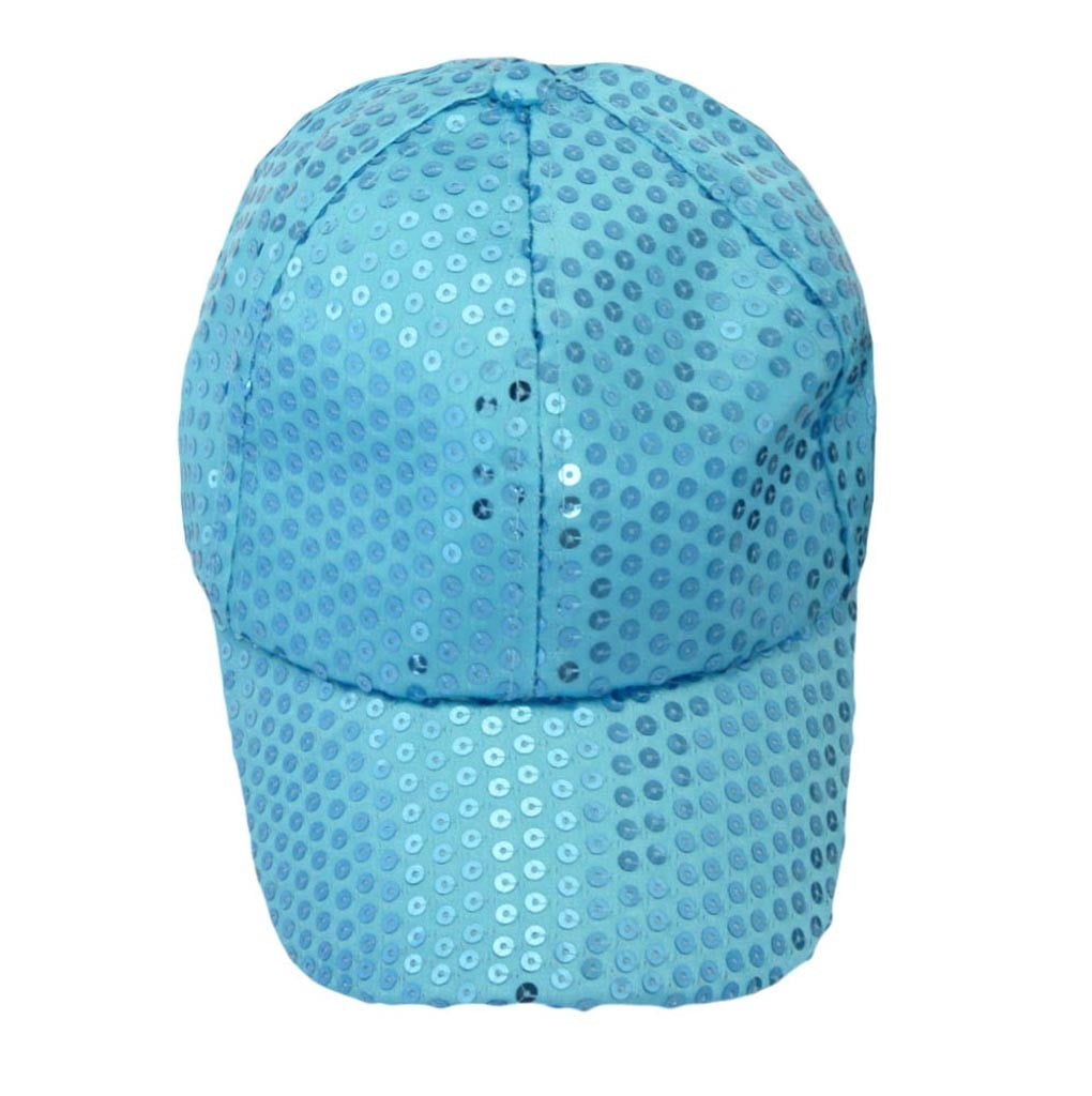 New Fashion Unisex Pure Color Sequined Hats Baseball Caps - Walmart.com