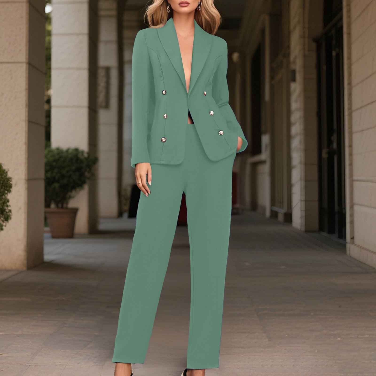 A New Fashionable Women's Button Down Form Fitting Lapel Cardigan And ...