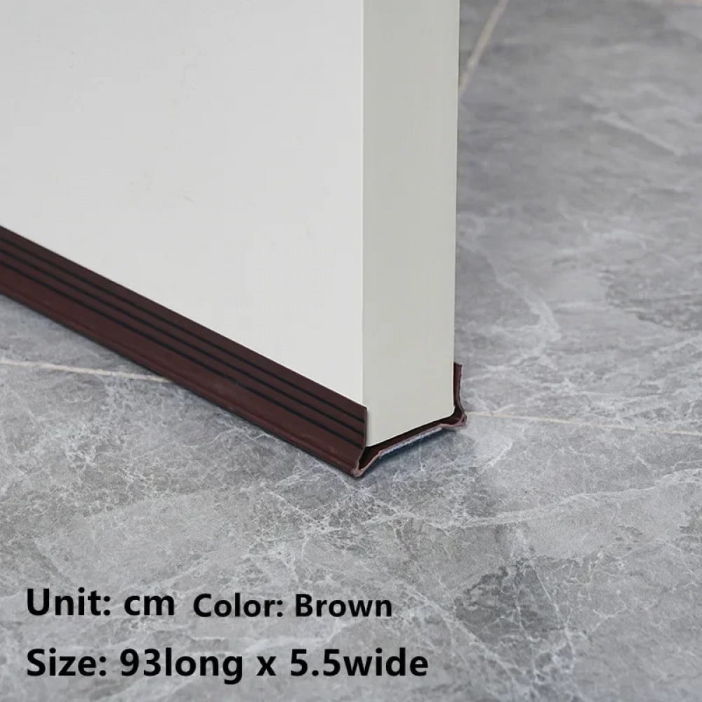New Felt Bottom Door Draft Stopper Weather Strip Anti-Cold Noise ...