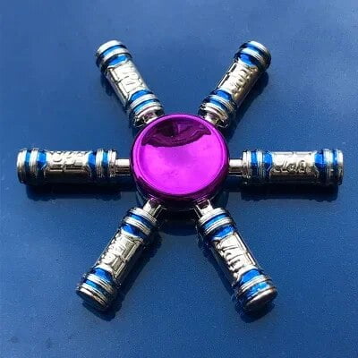 New Fidget Spinner Metal Mobile Phone Game Series Finger Spinner Relief ...