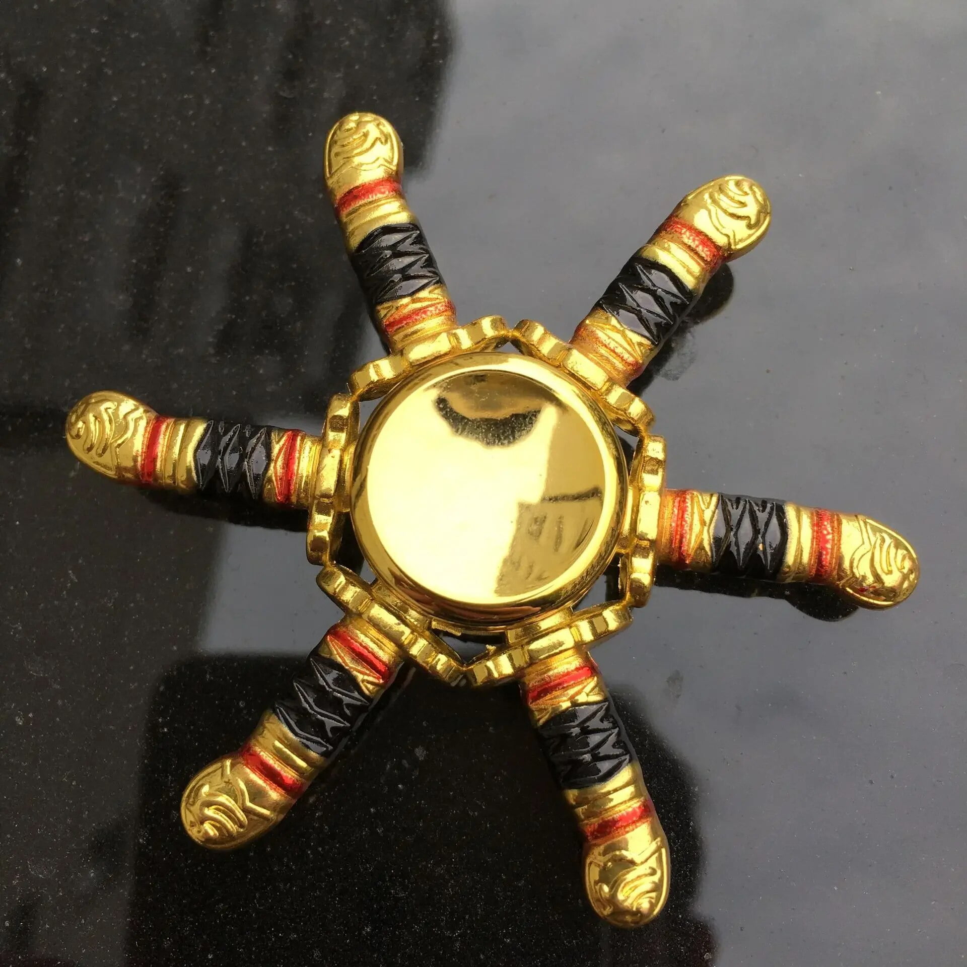 New Fidget Spinner Metal Mobile Phone Game Series Finger Spinner Relief ...