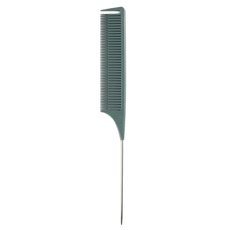 New Fine tooth Weave Highlighting Foiling Hair Comb Highlight for Salon Gray Walmart