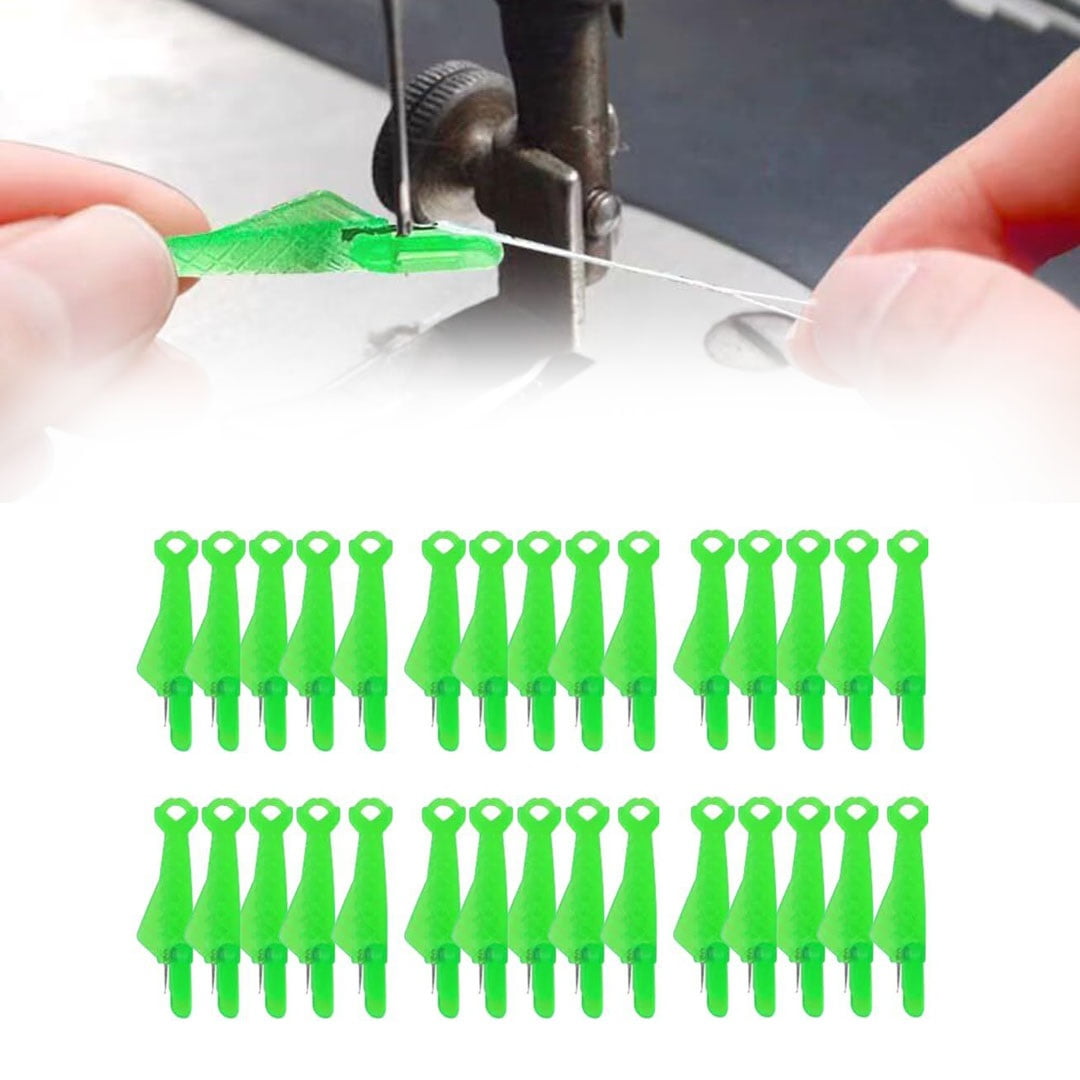 New Fish Mouth Automatic Sewing Needle Threader Easy DIY Needle ...