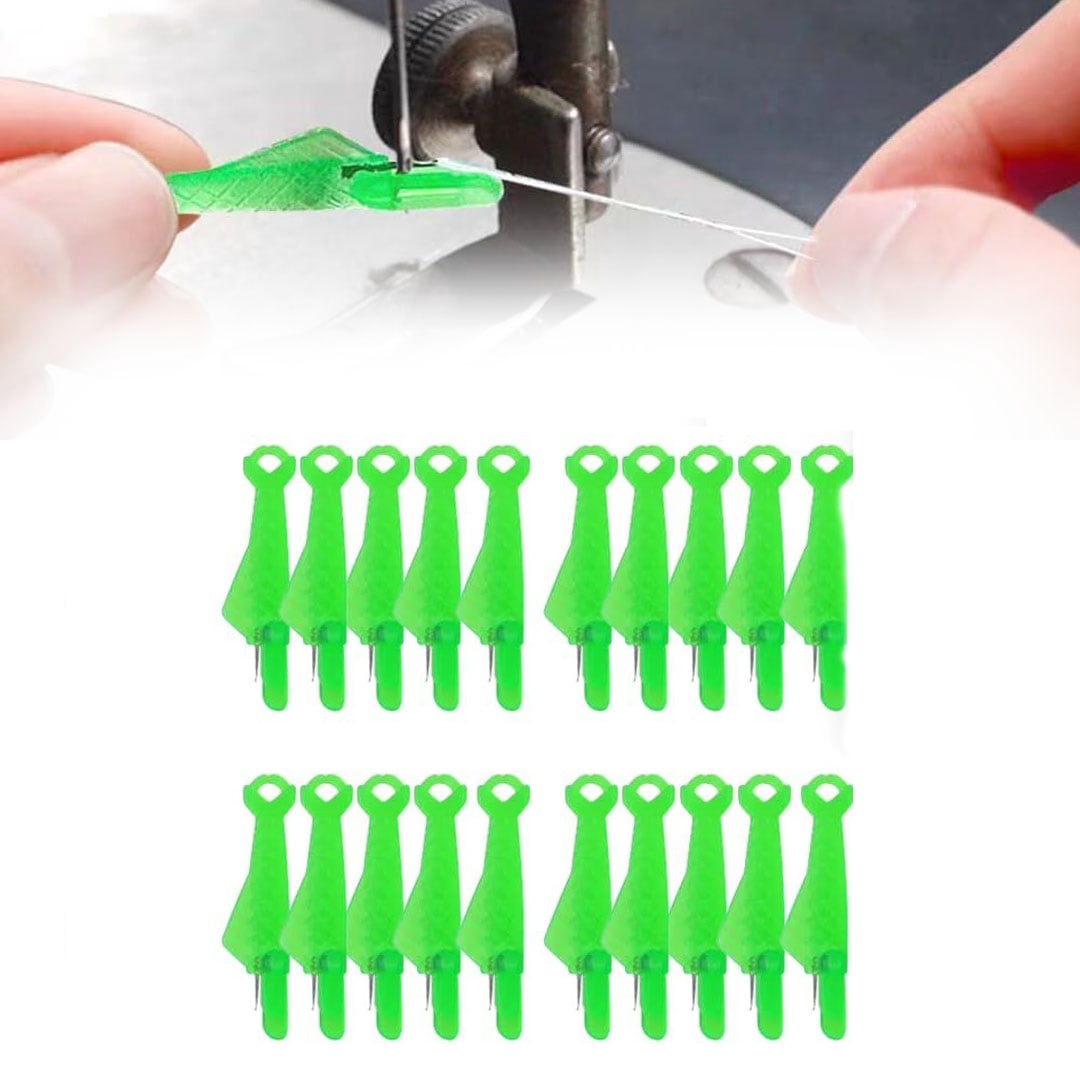 New Fish Mouth Automatic Sewing Needle Threader Easy DIY Needle ...