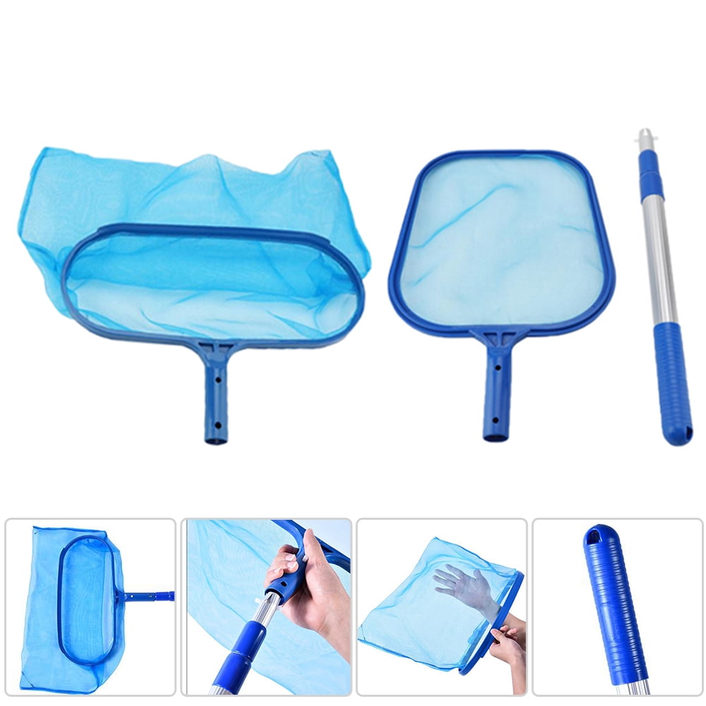 New Fish Pond Skimmer Net Swimming 싱크대청소기 Leaf Skimmer Mesh Frame Net ...