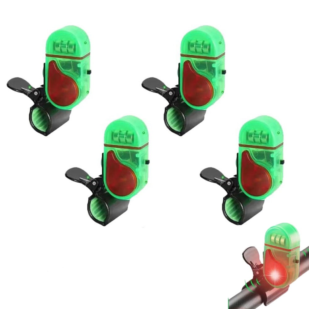 New Fishing Bite Alarm with LED Light Sensitive Sound & LED Bite Alert ...