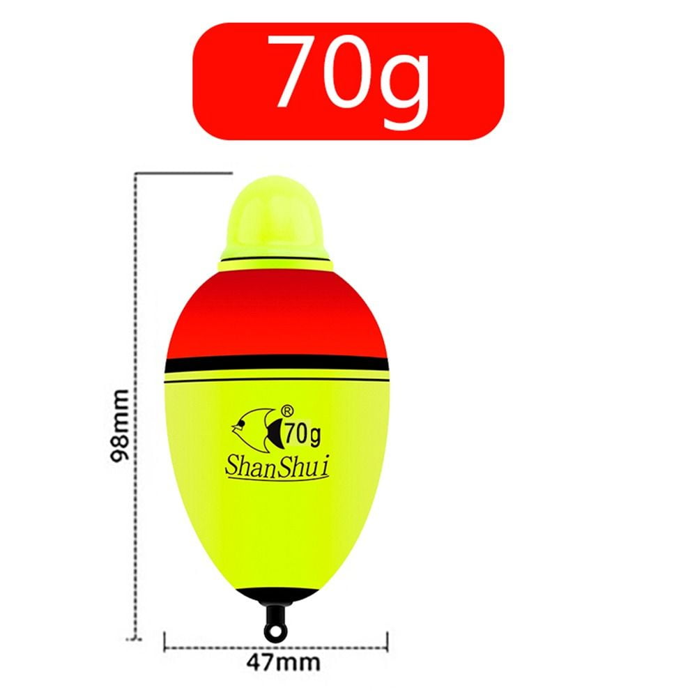 New Fishing Foam Luminous Double Colored Green Electron Foam Float Big ...