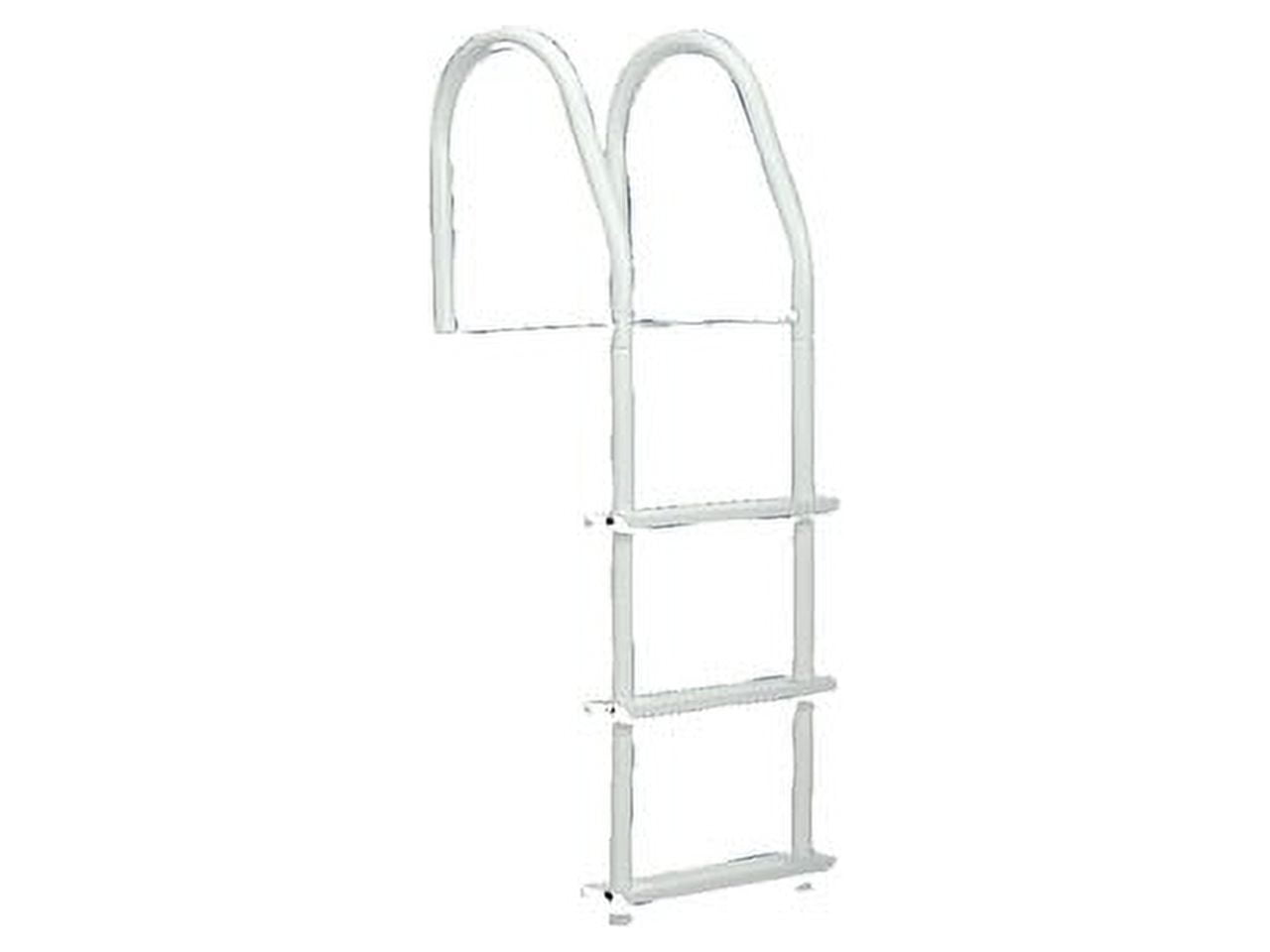 New Fixed Dock Ladder dock Edge 2103-f White Galvalume Finish Steps 3 ...