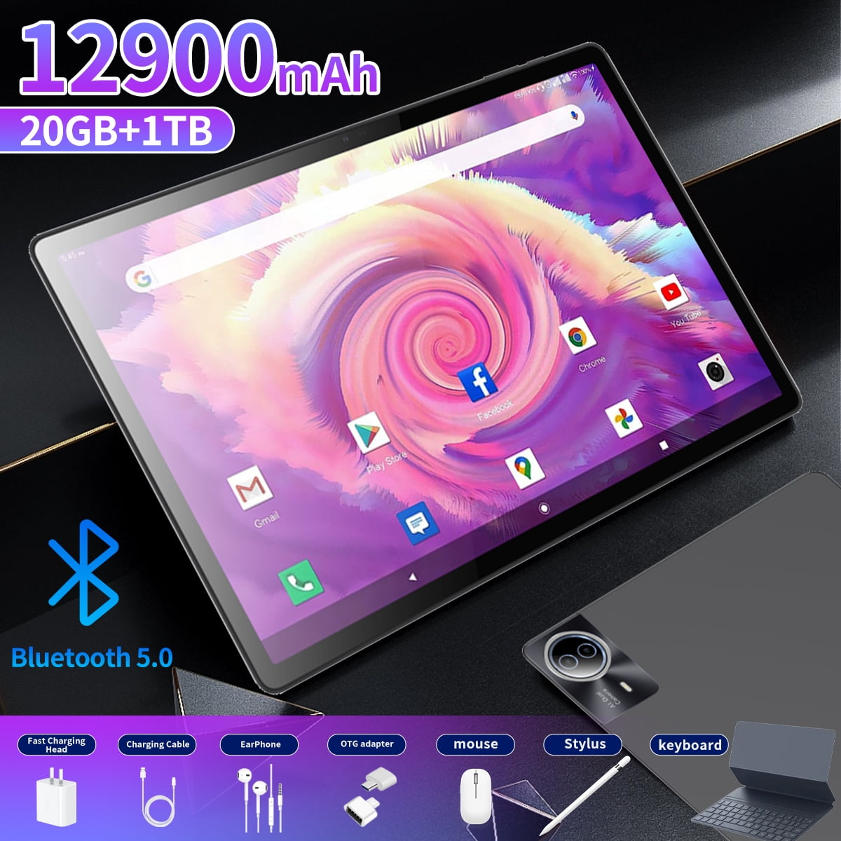 New Flagship Tablet 2026 Android14 Tablet, 14.0Inch Tablet,5G Wi-Fi ...