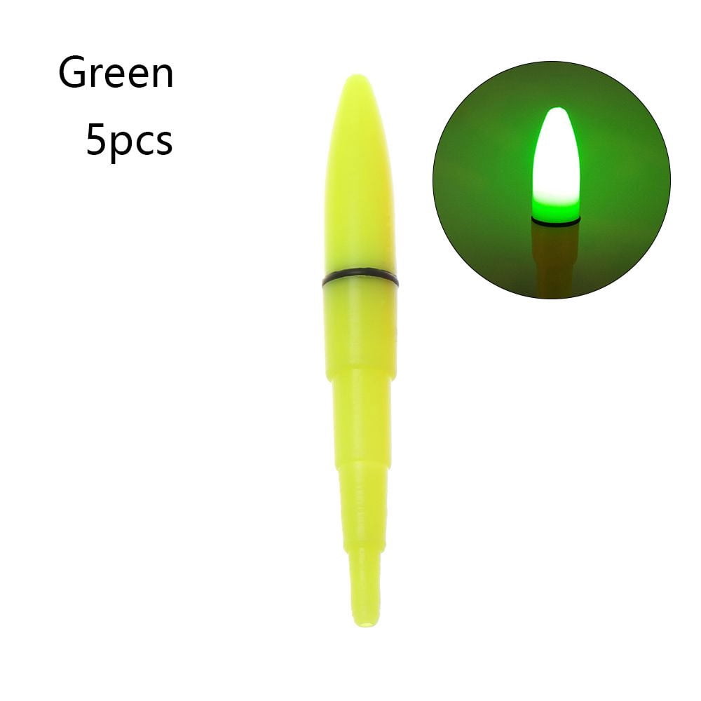 New Float Night Clip on Fishing Rod Tip Lightstick Glow Stick ...