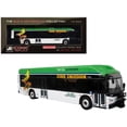 New Flyer Xcelsior XHE40 Transit Bus "AC Transit" White and Green with ...