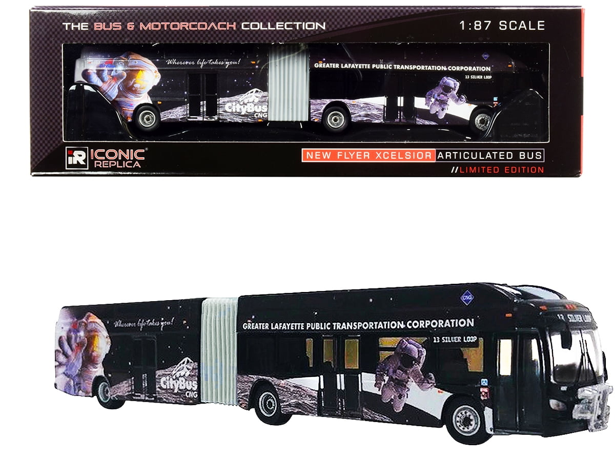 New Flyer Xcelsior XN60 Articulated Bus CityBus "Silver Loop ...