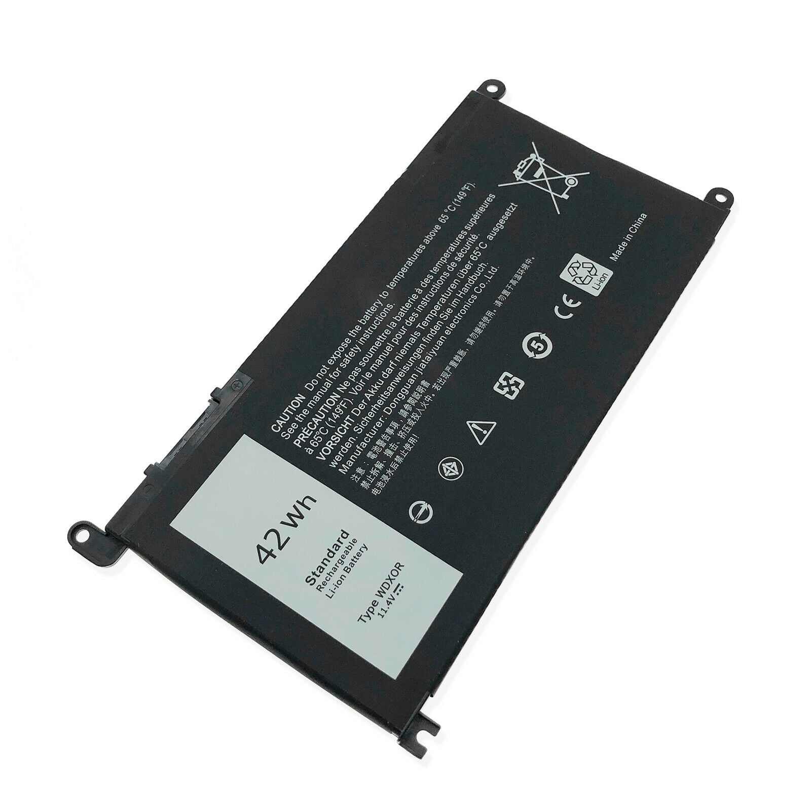 New For Dell Latitude 13 3379 Vostro 14 5468 Laptop Battery 42Wh 11.4V ...