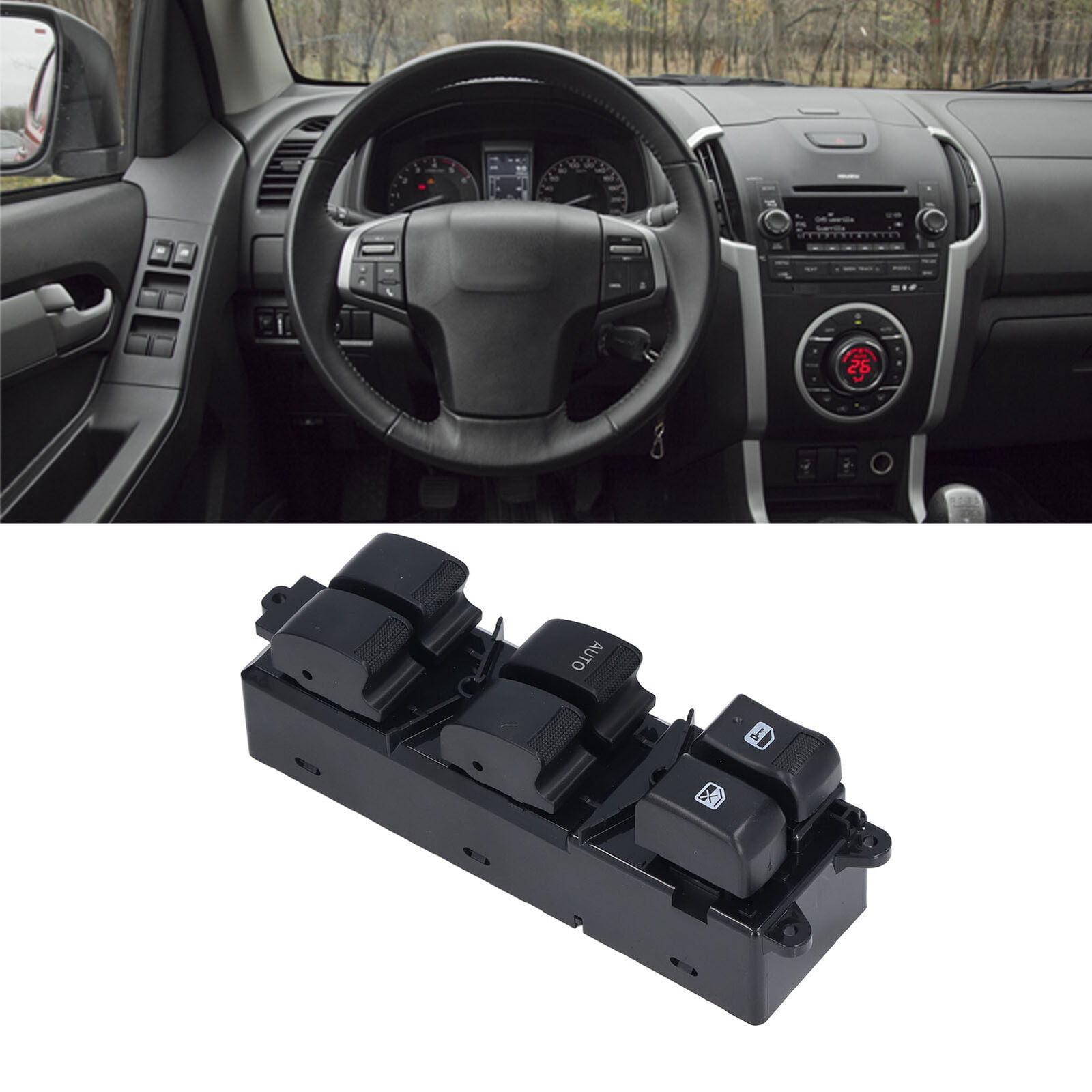 New For Isuzu D-MAX LHD Side Electric Window Master Control Switch 8 ...