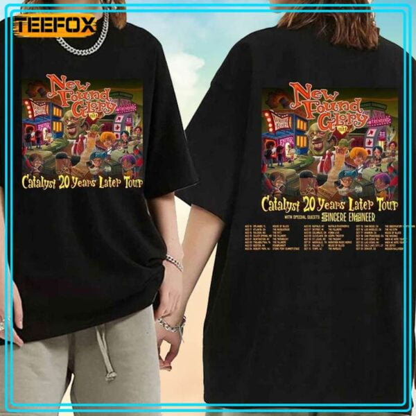 New Found Glory – Catalyst 20th Anniversary Tour 2024 Concert T-Shirt ...