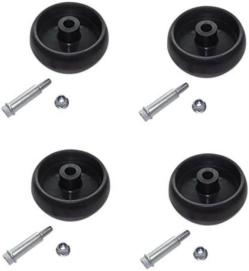 New Four (4) Deck Wheels for John Deere L100 L110 L120 L130 L105 L107 W ...