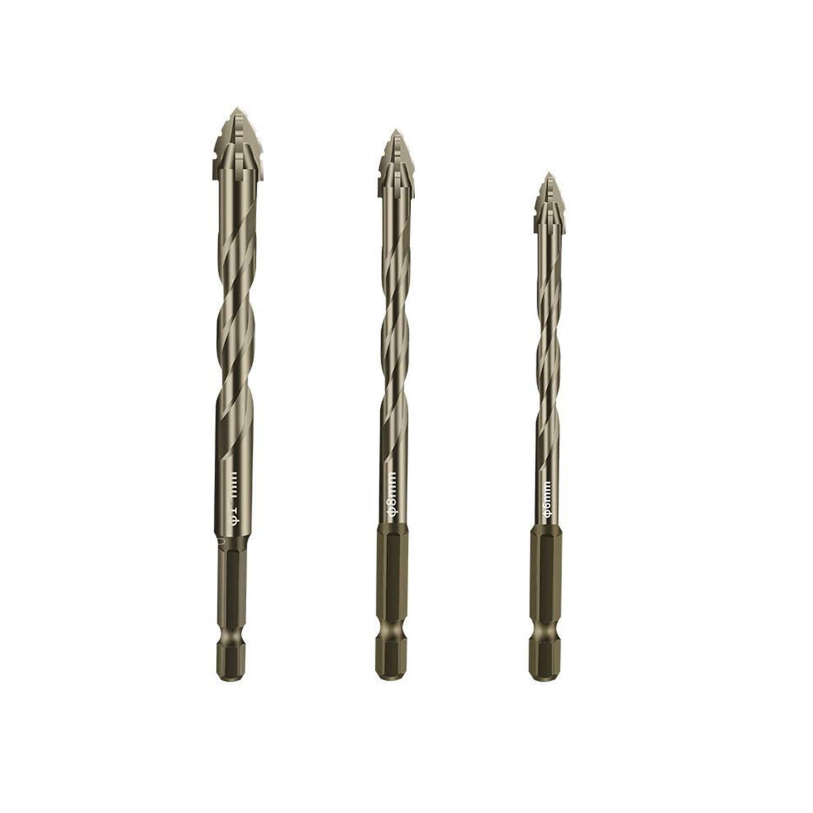 New Four Flute Sawtooth Eccentric Drill Bit Cozy Hoome Drill Bit Four ...