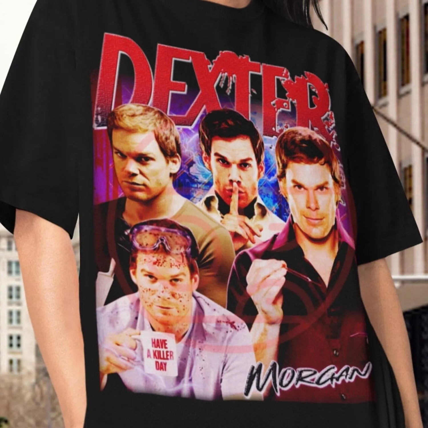 New Fresh Collection Dexter Morgan Shirt, Homage Dexter Morgan Tshirt ...