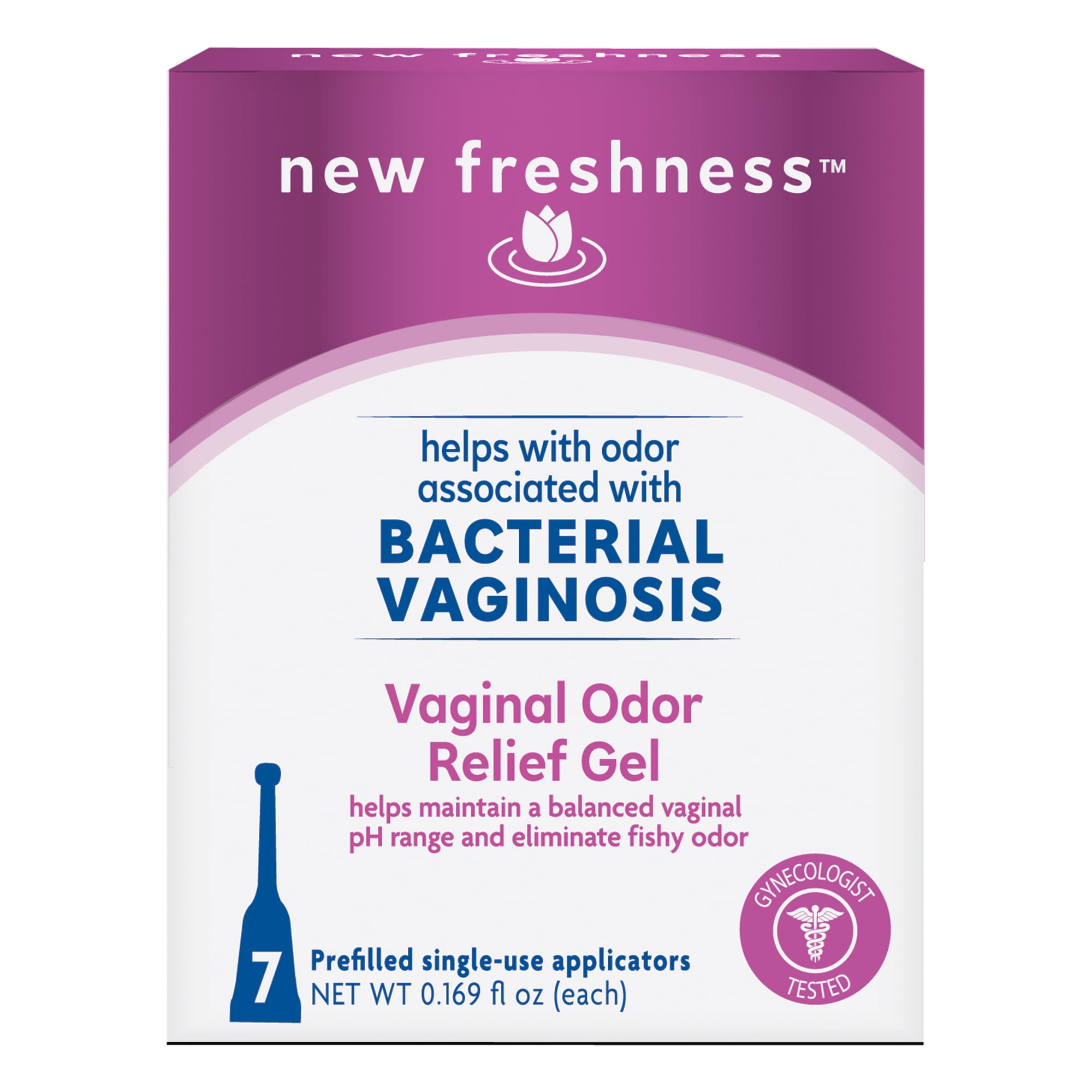 New Freshness Vaginal Odor Relief Gel from Bacterial Vaginosis ...