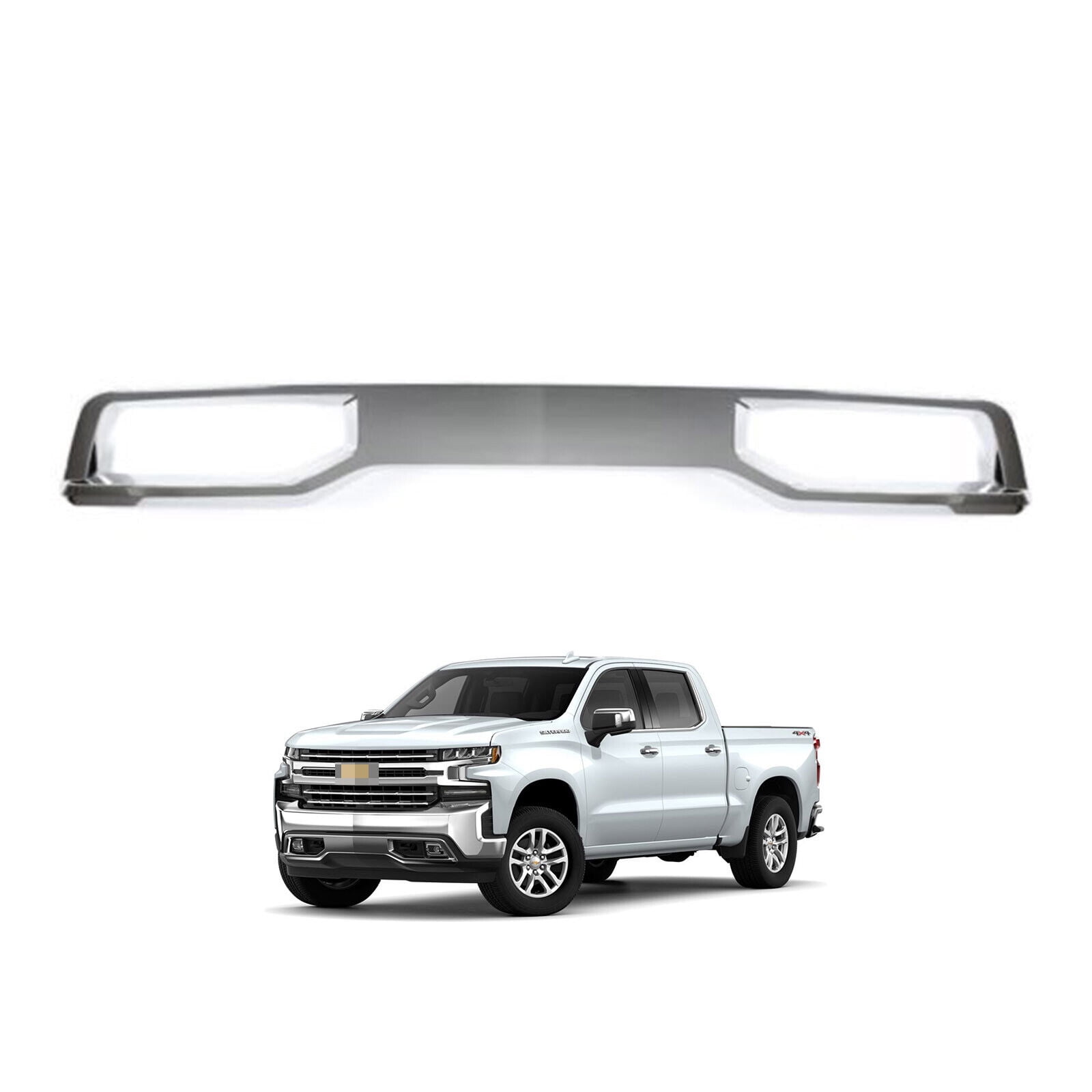 New Front Bumper Skid Plate Cover Chrome For 2019 2020 2021 Chevy ...