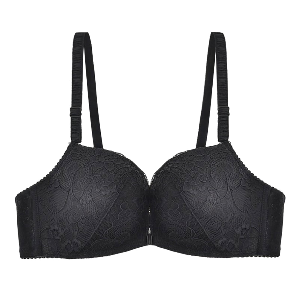 New Front Closure Bras Lace Underwear Bralette Breathable Push Up Brassiere Without Underwire