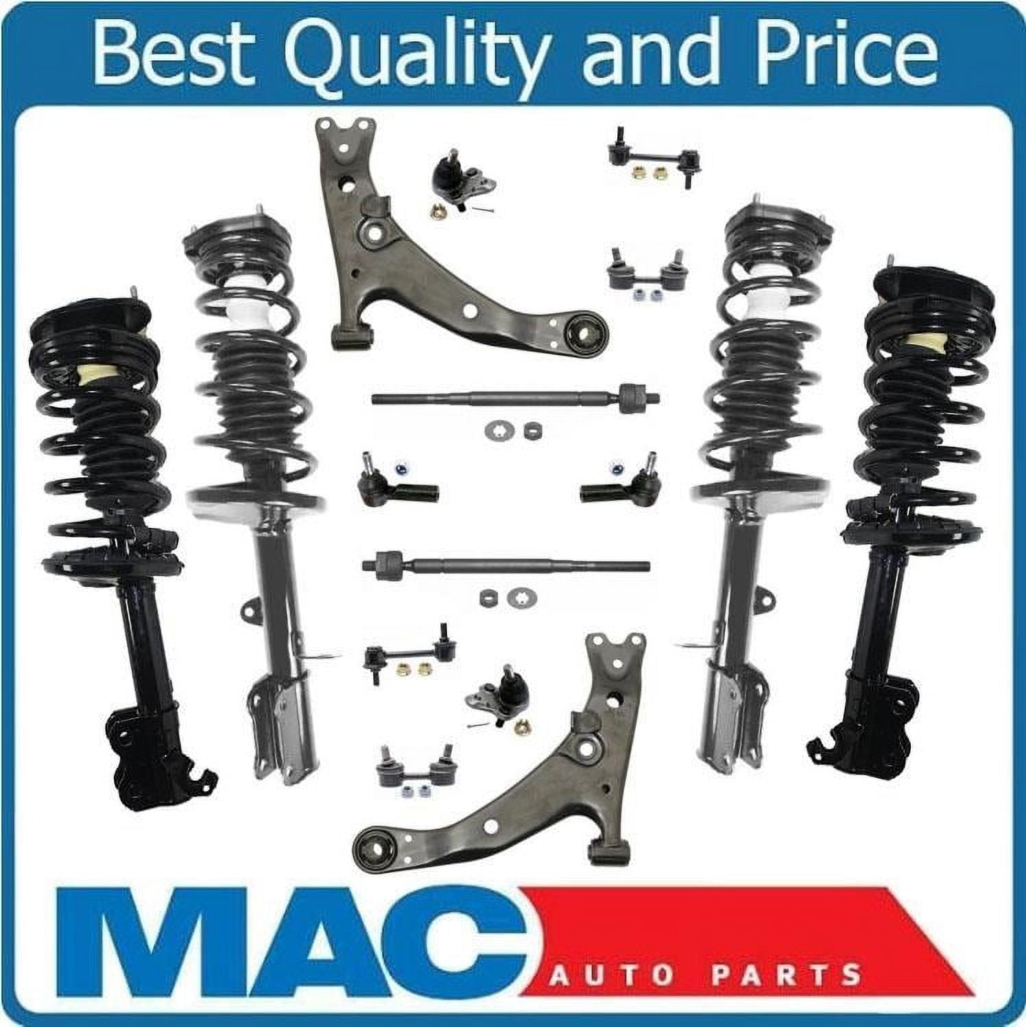 New Front & Rear Suspension and Steering Chassis Kit for Toyota Corolla ...