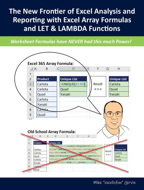 The New Frontier of Excel Analysis and Reporting with Excel Array Formulas and Let & Lambda ...