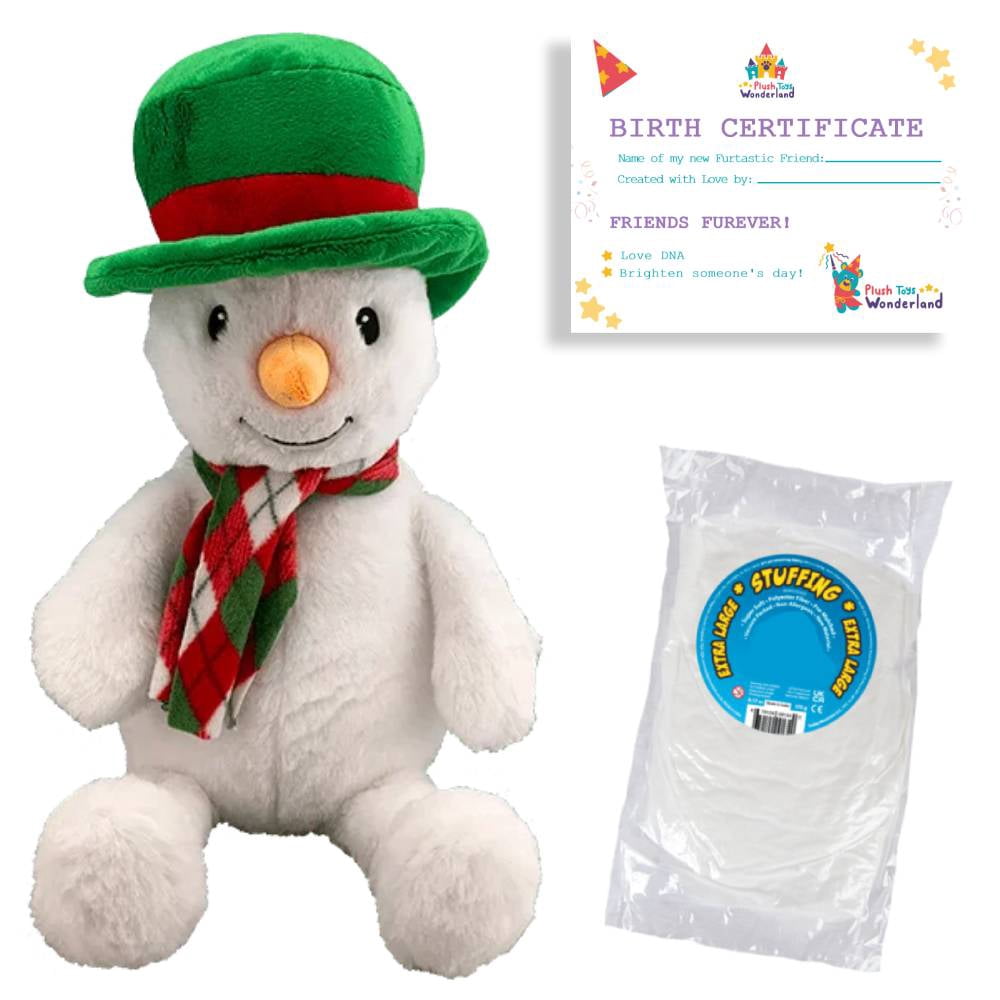New Frostbite The Snowman 16-inch Plush Toy with Certificate - Fiber ...