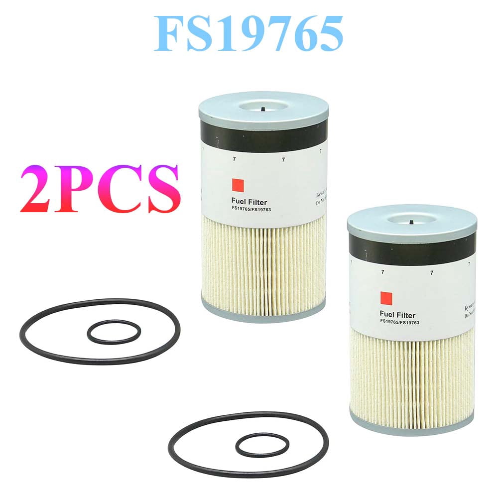 New Fuel Water Separator Fuel Filter For FS19765 pack of 2 - Walmart.com