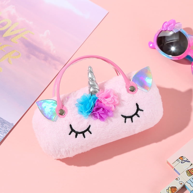 New Furry Unicorn Shoulder Bag Children Handbag Rainbow Colorful Cute ...