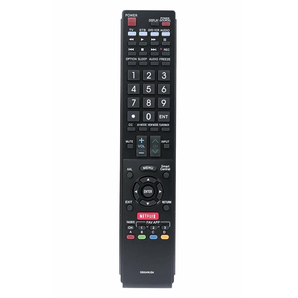 New GB004WJSA For Sharp AQUOS TV remote control LC52C6400U LC52LE640U ...