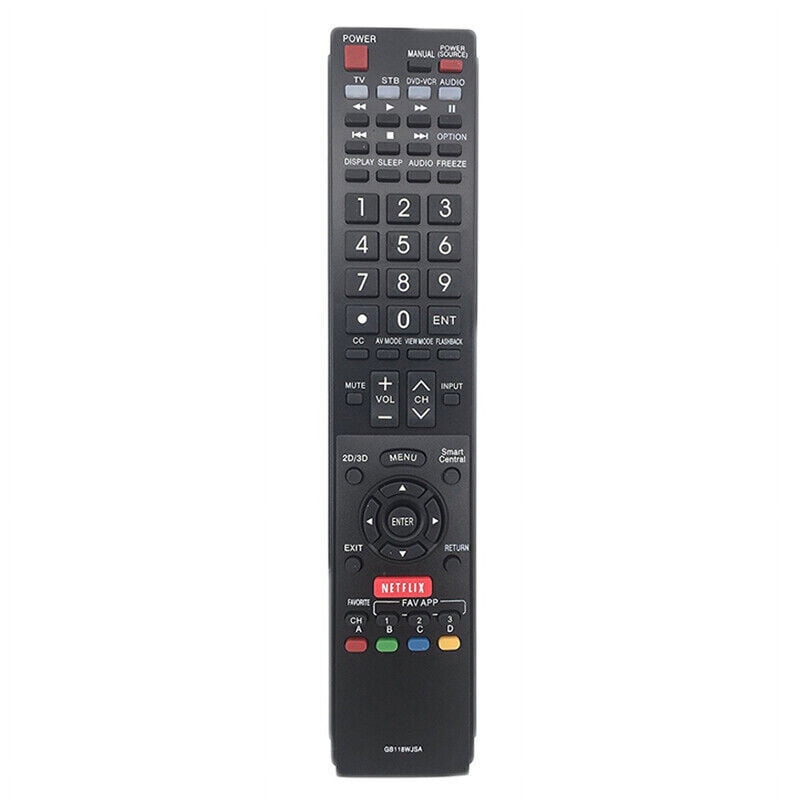 New GB118WJSA For Sharp AQUOS TV remote control LC60C6600 LC60C6600U ...