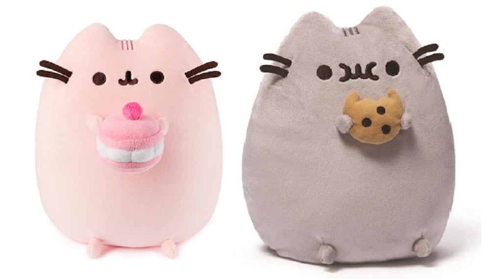 New GUND Pusheen Sweets 2 Piece Plush Bundle, 9.5" Macaron and 9.5 ...