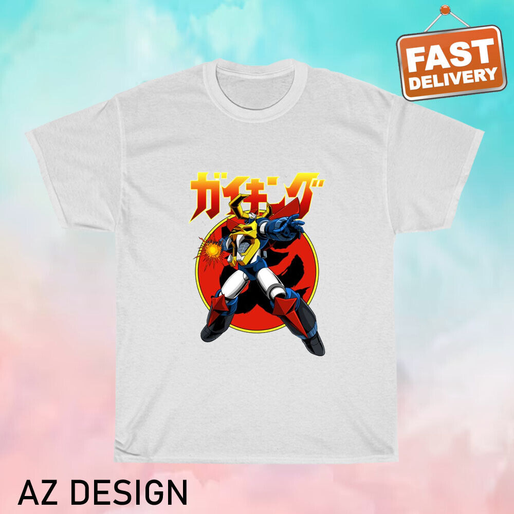 New Gaiking Mecha Anime TV Series Logo T-Shirt funny size S to 5XL ...