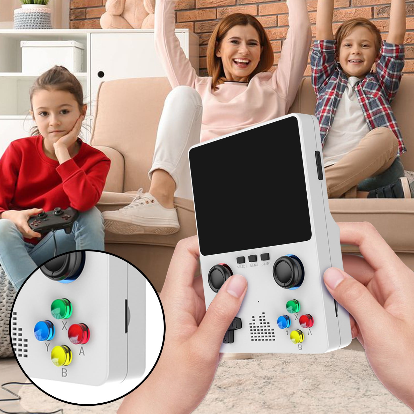 New Game Console HD Handheld Game Console Arcade Emula for Familiesy ...