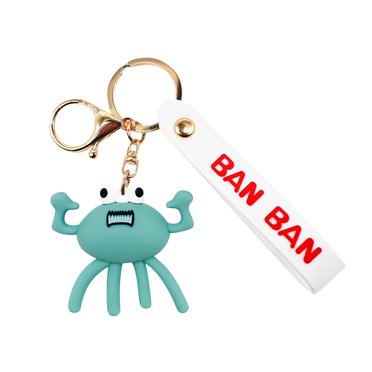 DreamWorks Trolls Band Together Rainbow Pom Poms Keychains with ...