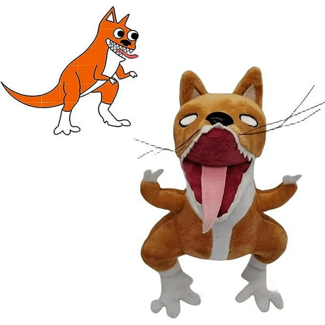 Garten of Ban Ban 4 Kittysaurus & Syringeon Plushies: Soft Stuffed ...