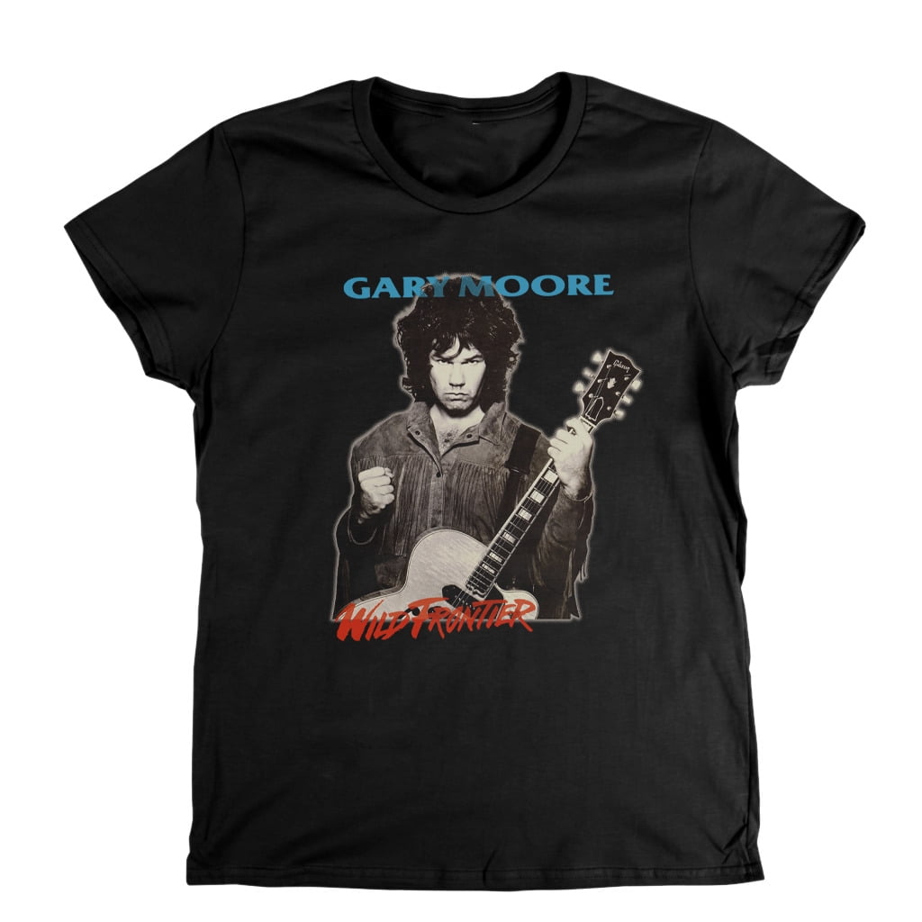 New Gary Moore Wild Frontier Black Men All size Shirt - Walmart.com
