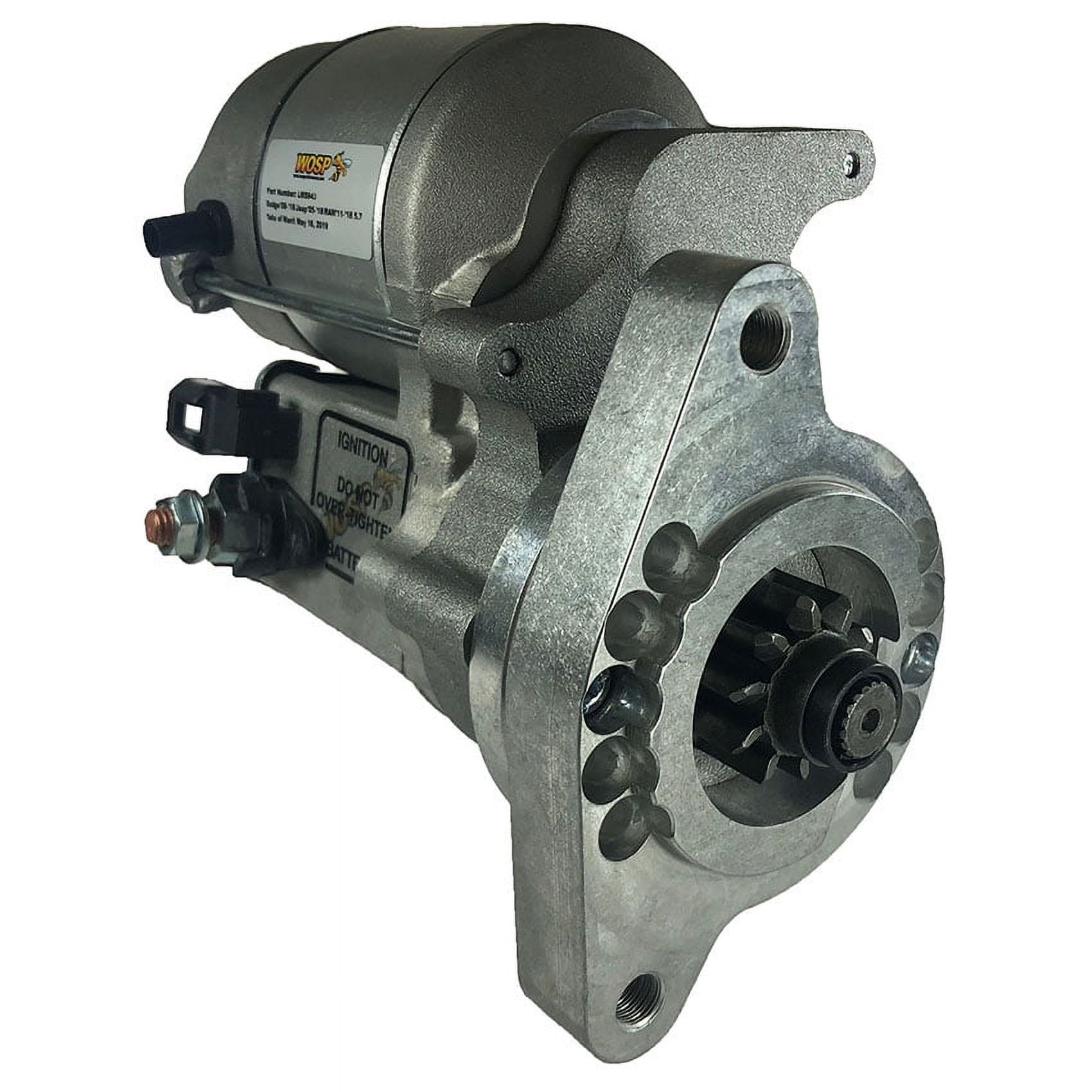 NEW WOSP HIGH PREFORMANCE STARTER Compatible with 2009-2018 Dodge RAM ...