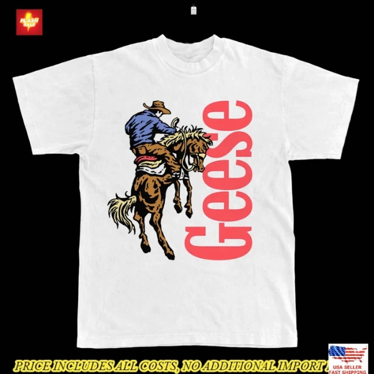 New Geese Band Country Cowboy For Fan T-shirt S to 5XL - Walmart.com