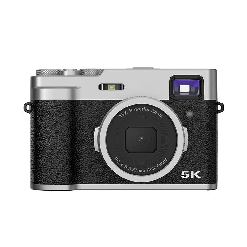 New Generation 5K Digital Camera with Dual Lens, Rapid Scene Capture, High-Quality Images and ...